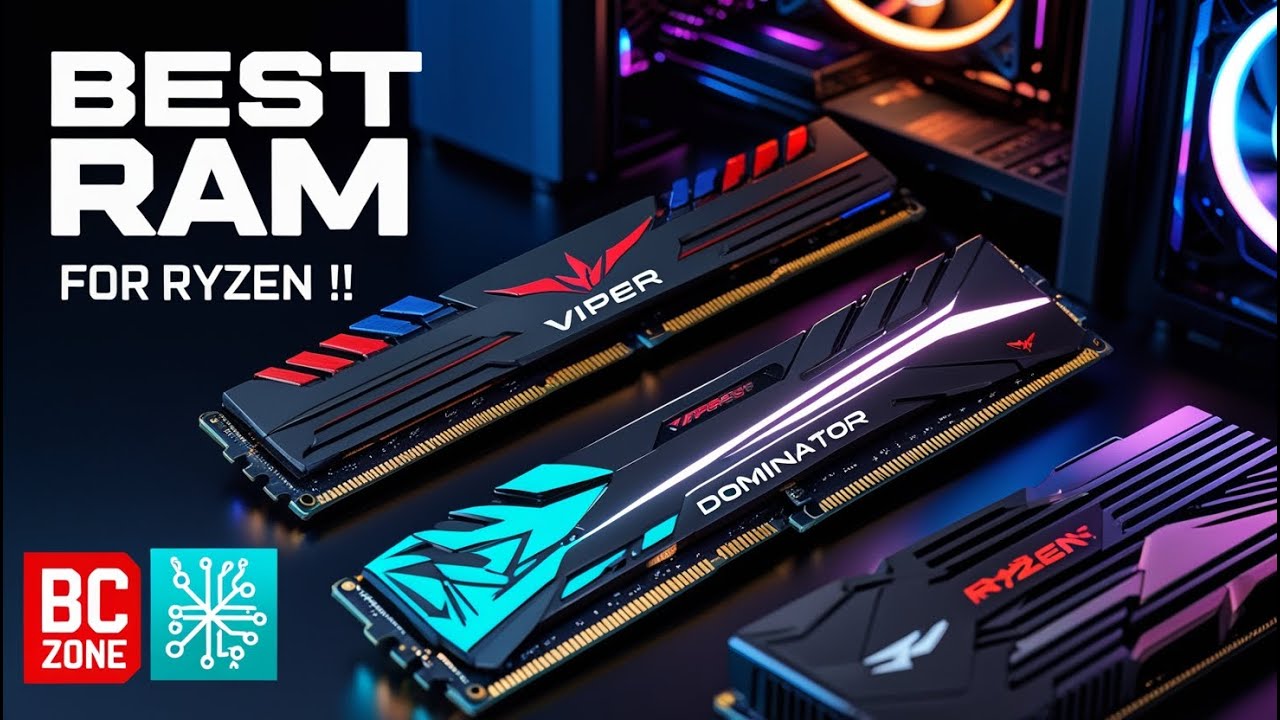 Best RAM For Ryzen 2025 | TOP 5 RAM For Ryzen Reviews - YouTube