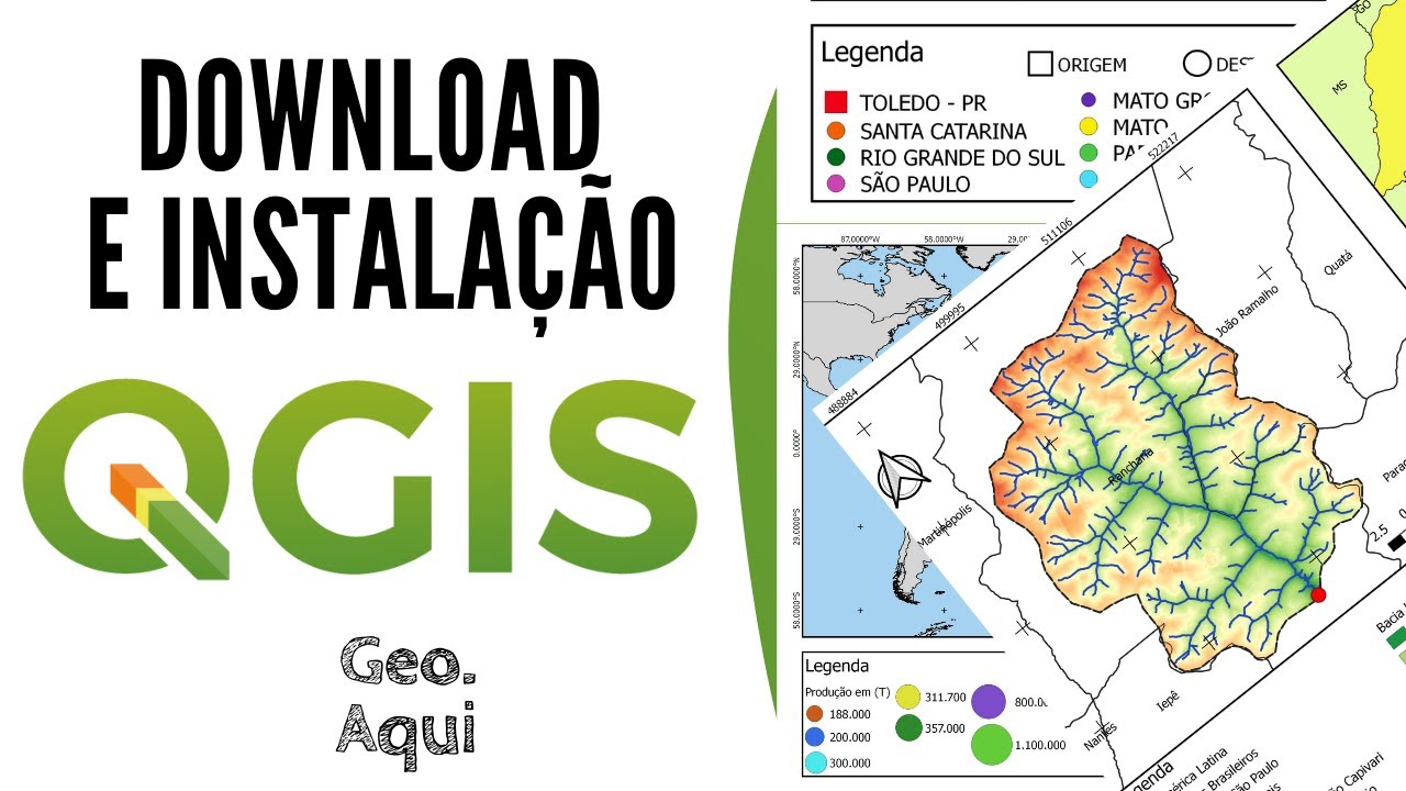 Download e Instalação do Software QGIS 3.16: [Vídeo 1] - YouTube