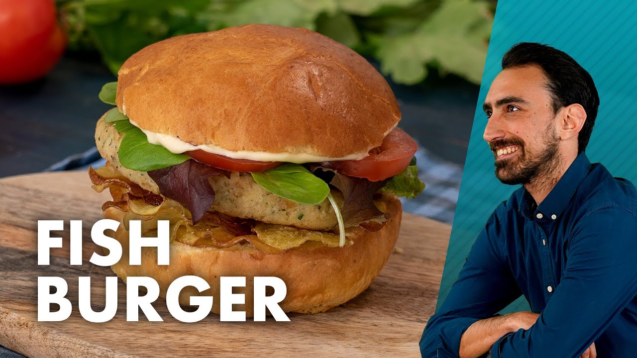 Ricetta irresistibile: Fish Burger con gli avanzi in cucina! - YouTube