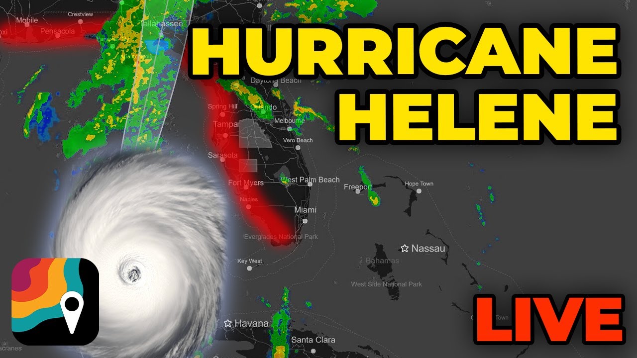 LIVE Hurricane Helene Coverage - YouTube