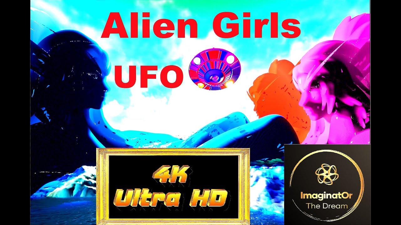 UFO and Alien Girls | Extra-terrestrial | Futuristic Fiction | SciFi ...