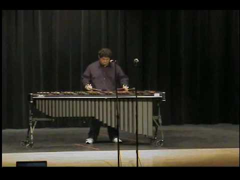 4 Mallet Marimba Solo Rain Dance - YouTube