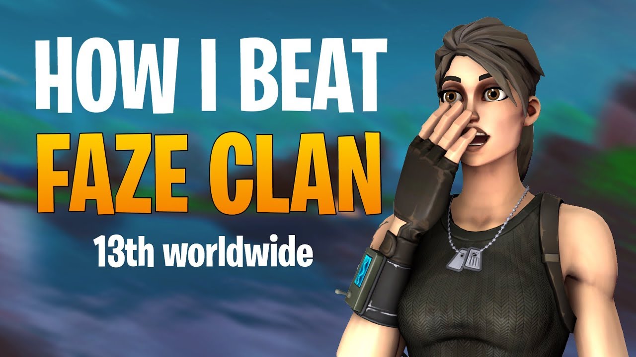 How I Beat FaZe Clan... Fortnite Pop Up Cup | Kybo - YouTube