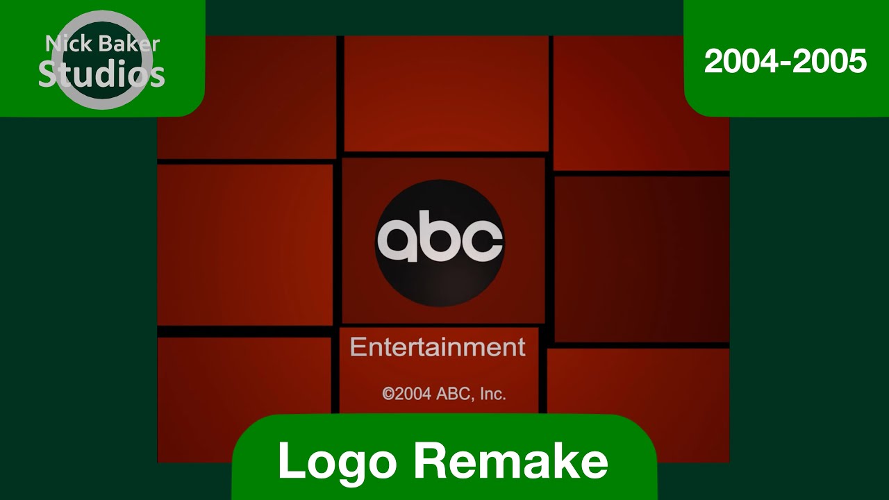 ABC Entertainment (2004-2005) Logo Remake - YouTube
