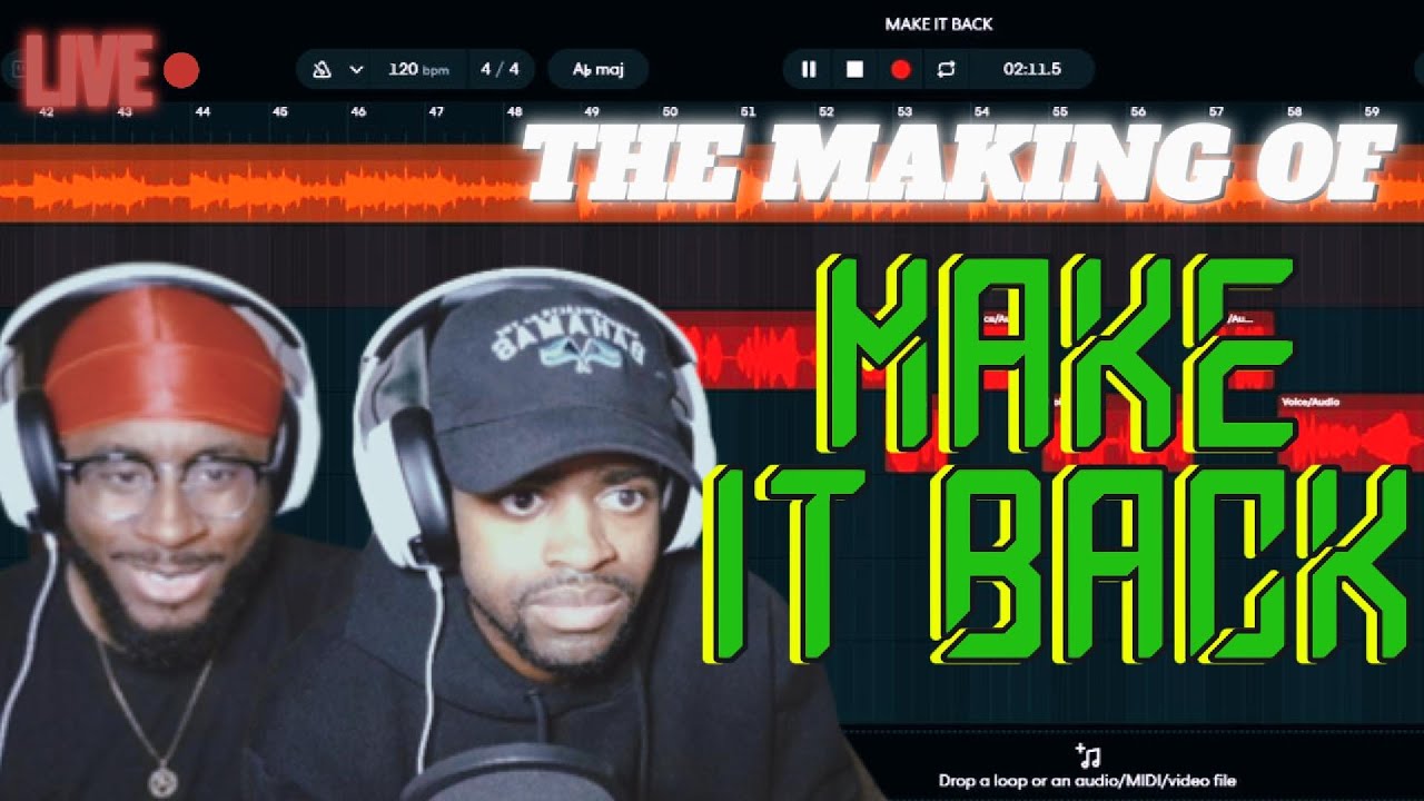 THE MAKING OF MAKE IT BACK FT. @ChewbaccaSooound - YouTube