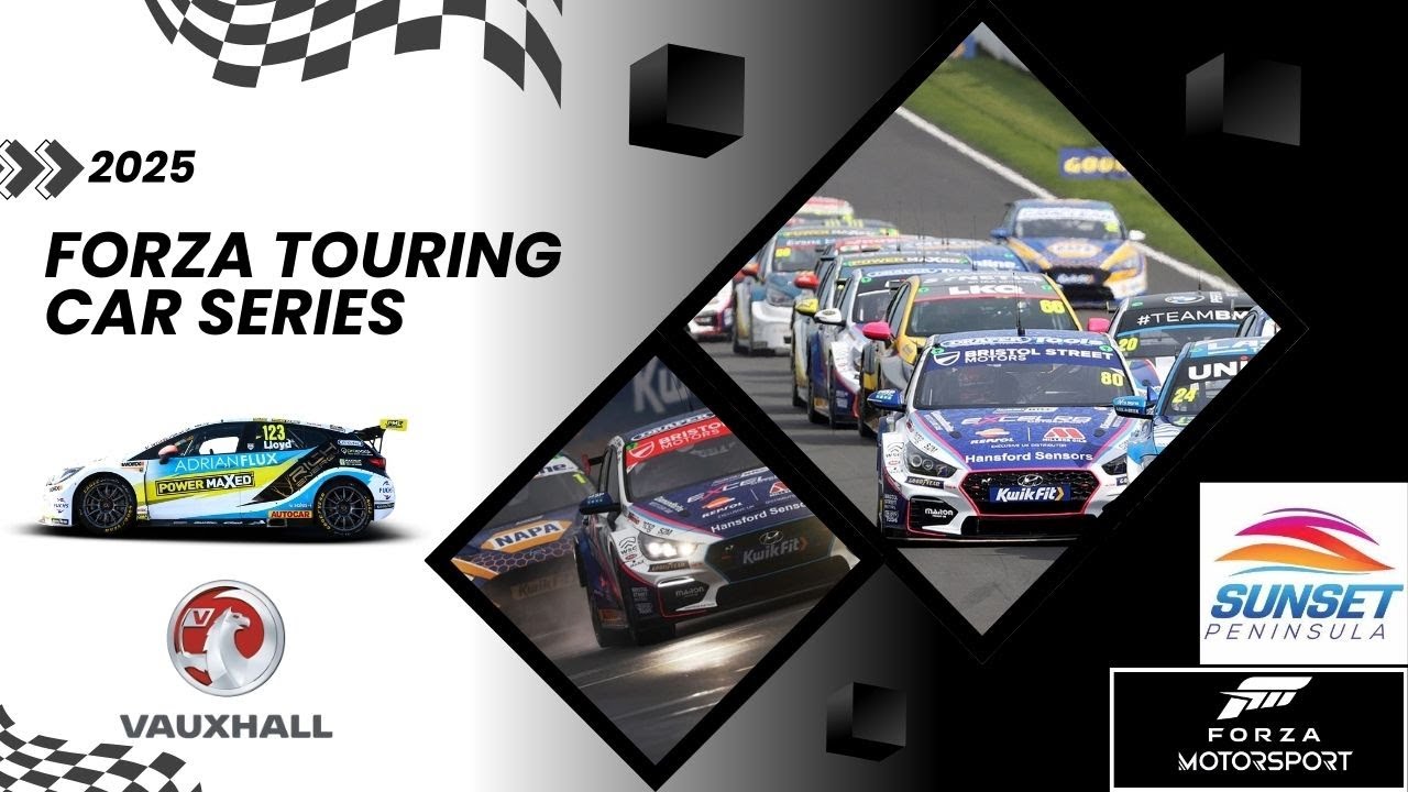 Forza Touring Car Series | Sunset Peninsula Raceway | 2025 - YouTube
