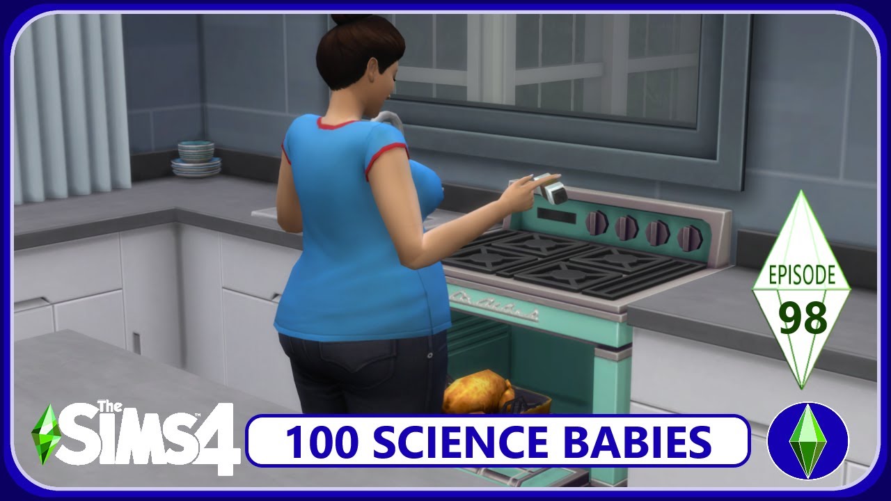 Cooking Up Something Good 100 SCIENCE Baby Challenge Sims 4 cooking-up-something-good-100-science-baby-challenge-sims-4