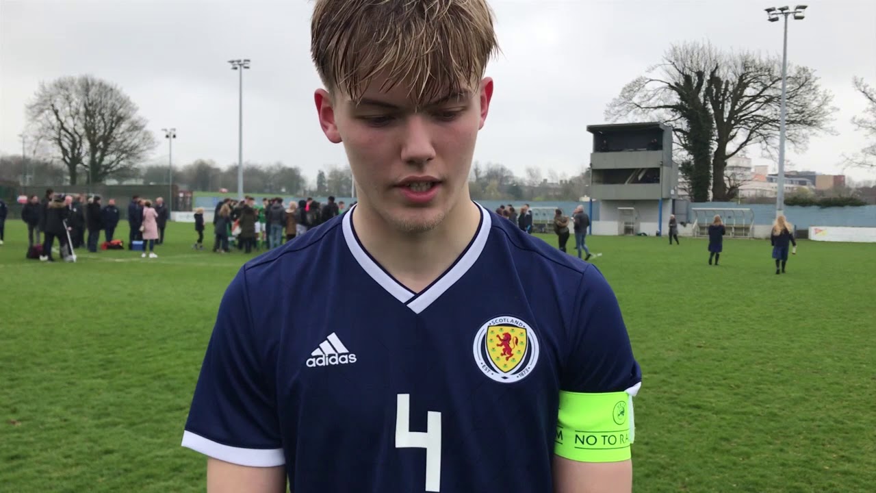 Nathan interviewed after the Republic of Ireland game - YouTube