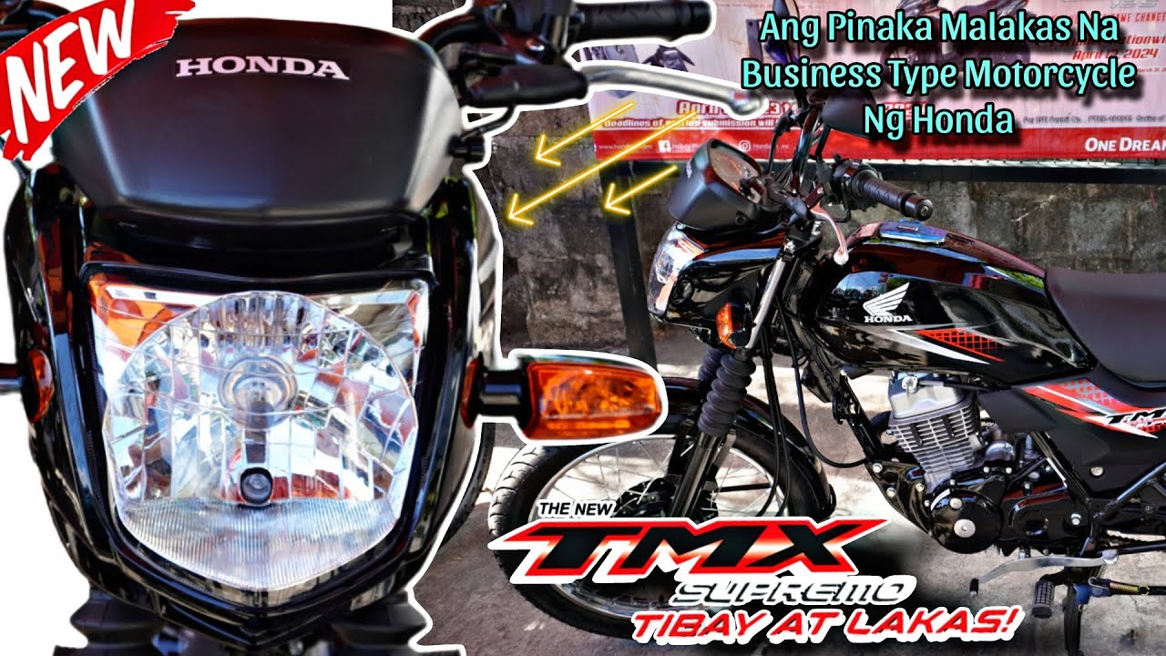 New TMX SUPREMO 150 ang Pinaka Malakas na Business Type Motorcycle ng ...