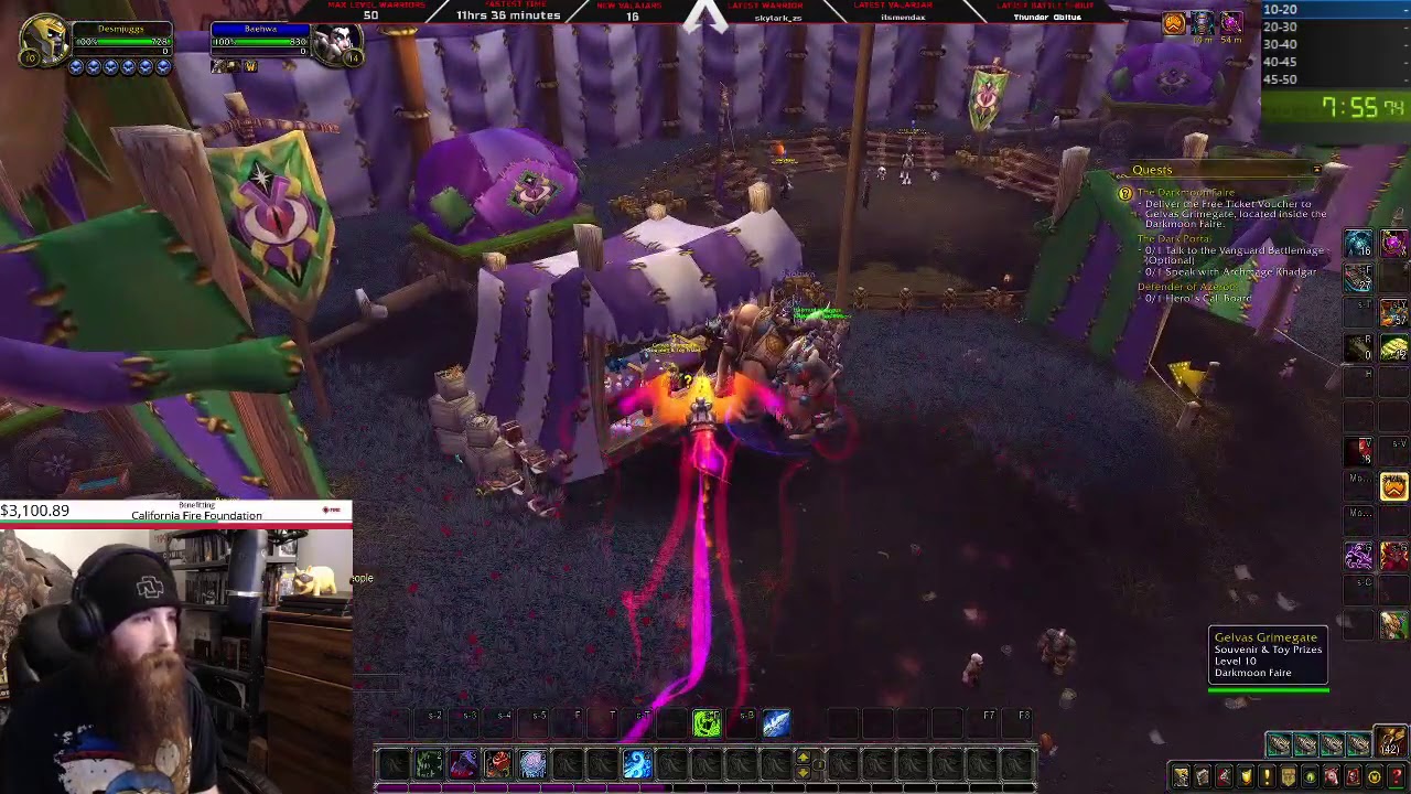 10 to 50 in 3hrs and 33 minutes! Alliance Death Knight - Insane solo ...