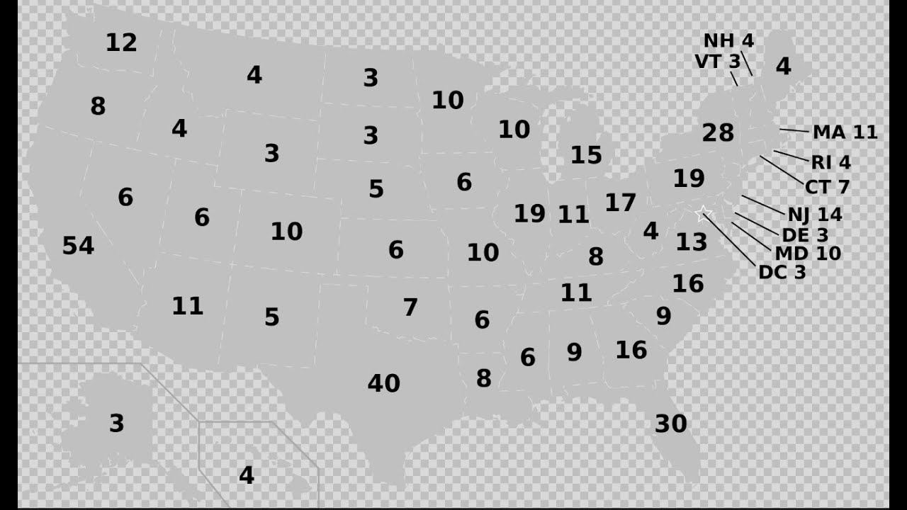 An Explanation on how the Electoral College Works - YouTube