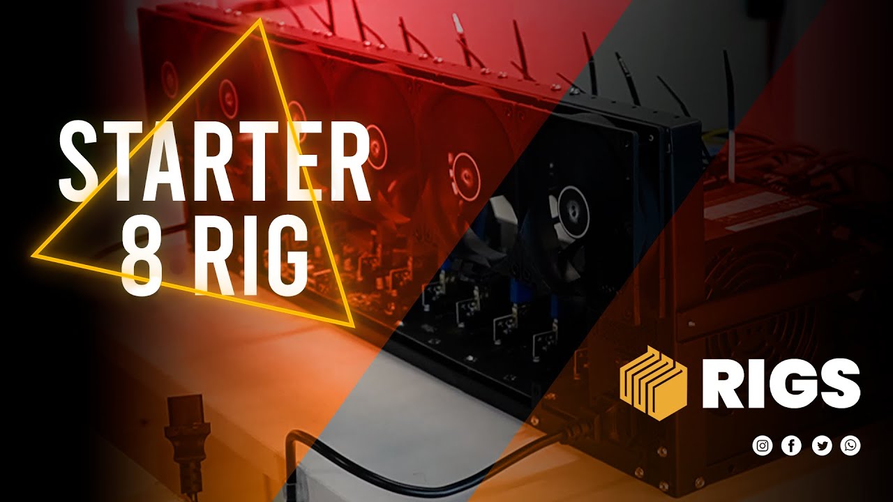 Starter 8 Mining Rig - built by RIGS