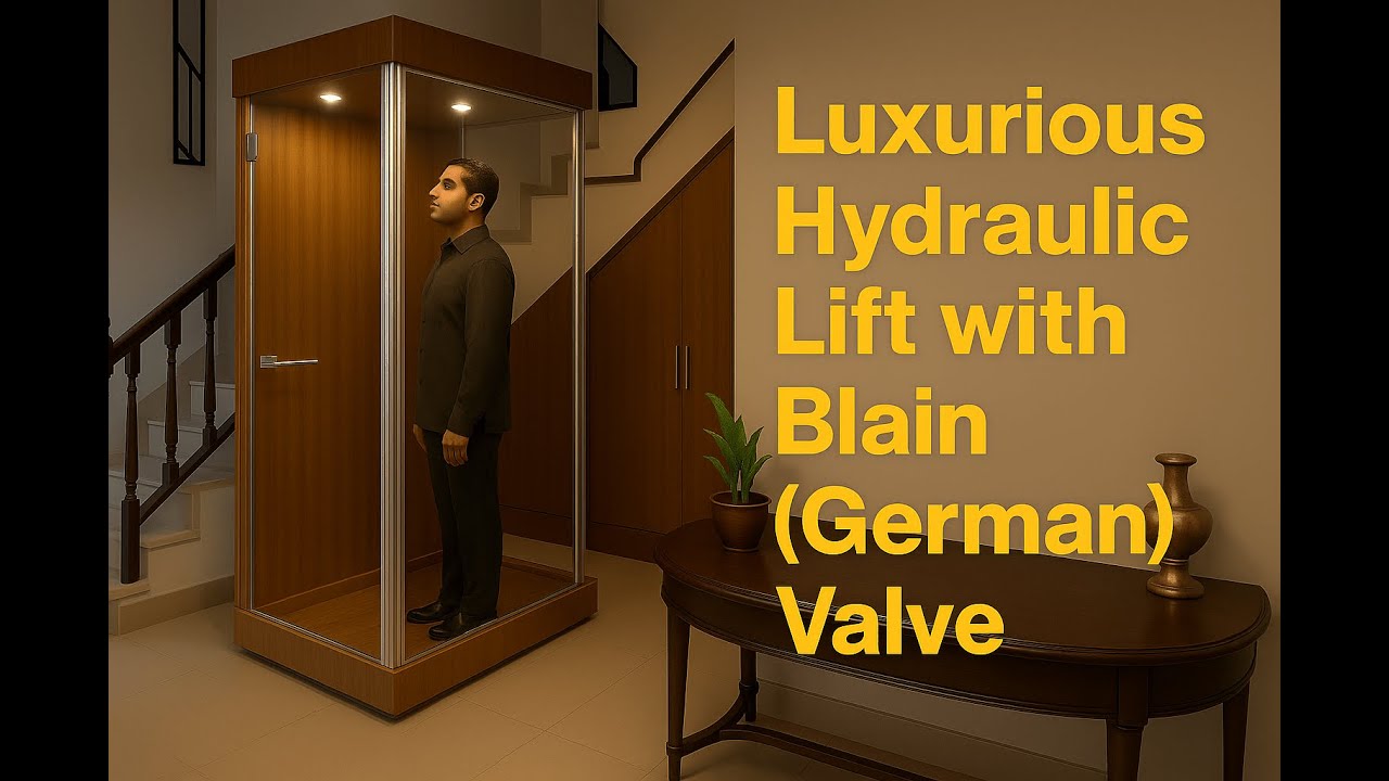 Luxurious Hydraulic lift with Blain German Valve For a domestic House ...