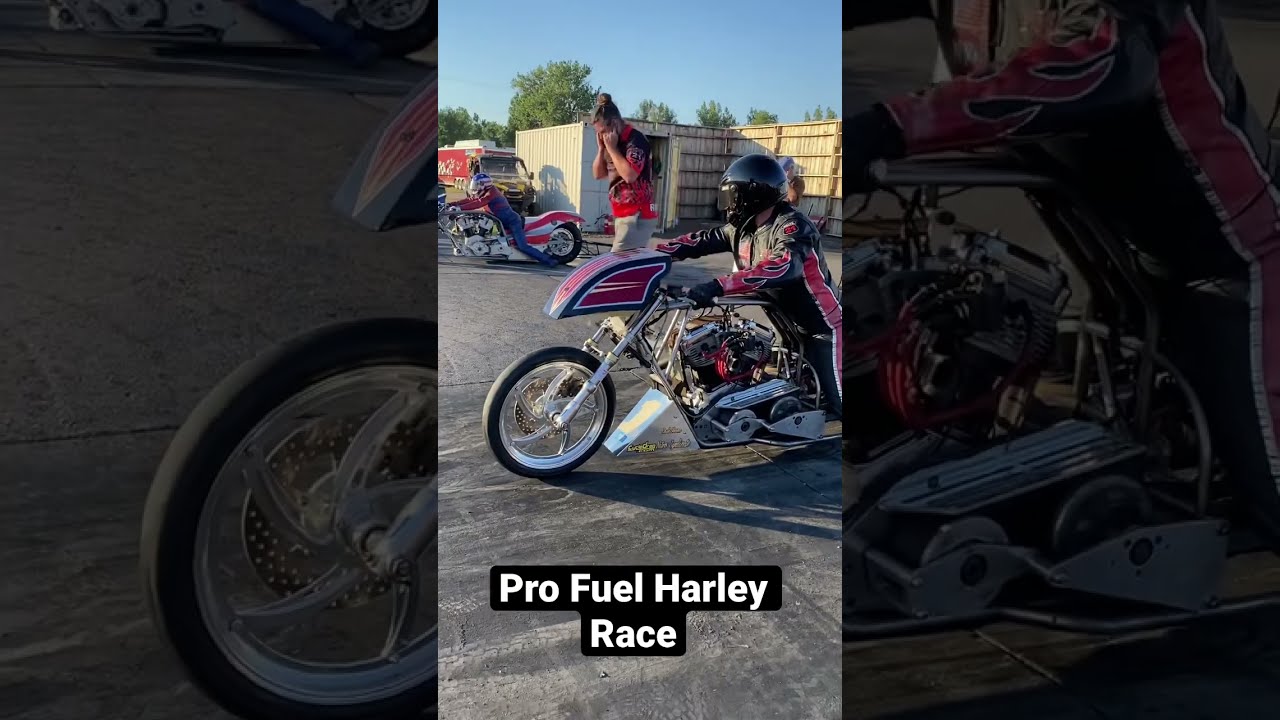 Pro Fuel Harley Race - YouTube