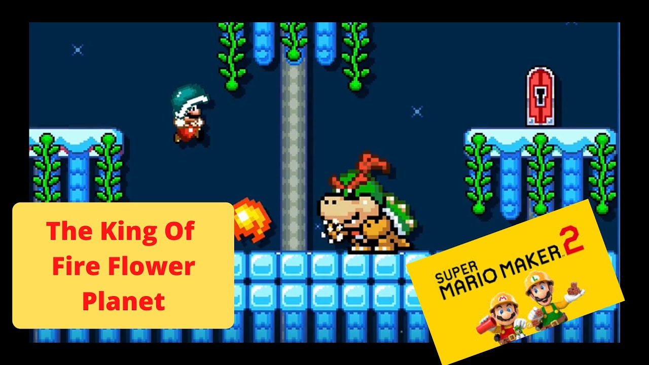 Super Mario Maker 2 - Fire Flower Planet - YouTube