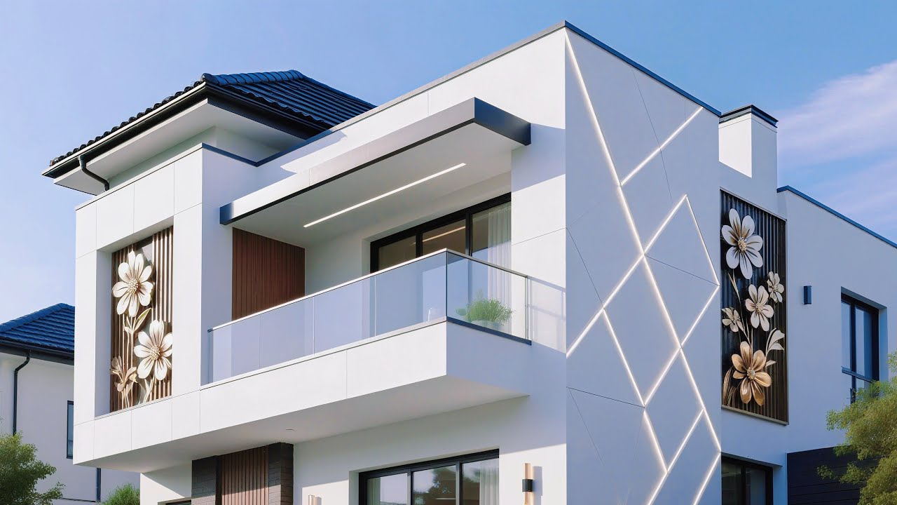 Top 50 Best Parapet Wall Design 2024 🏡 | Stunning Roof Wall Elevations!** - YouTube