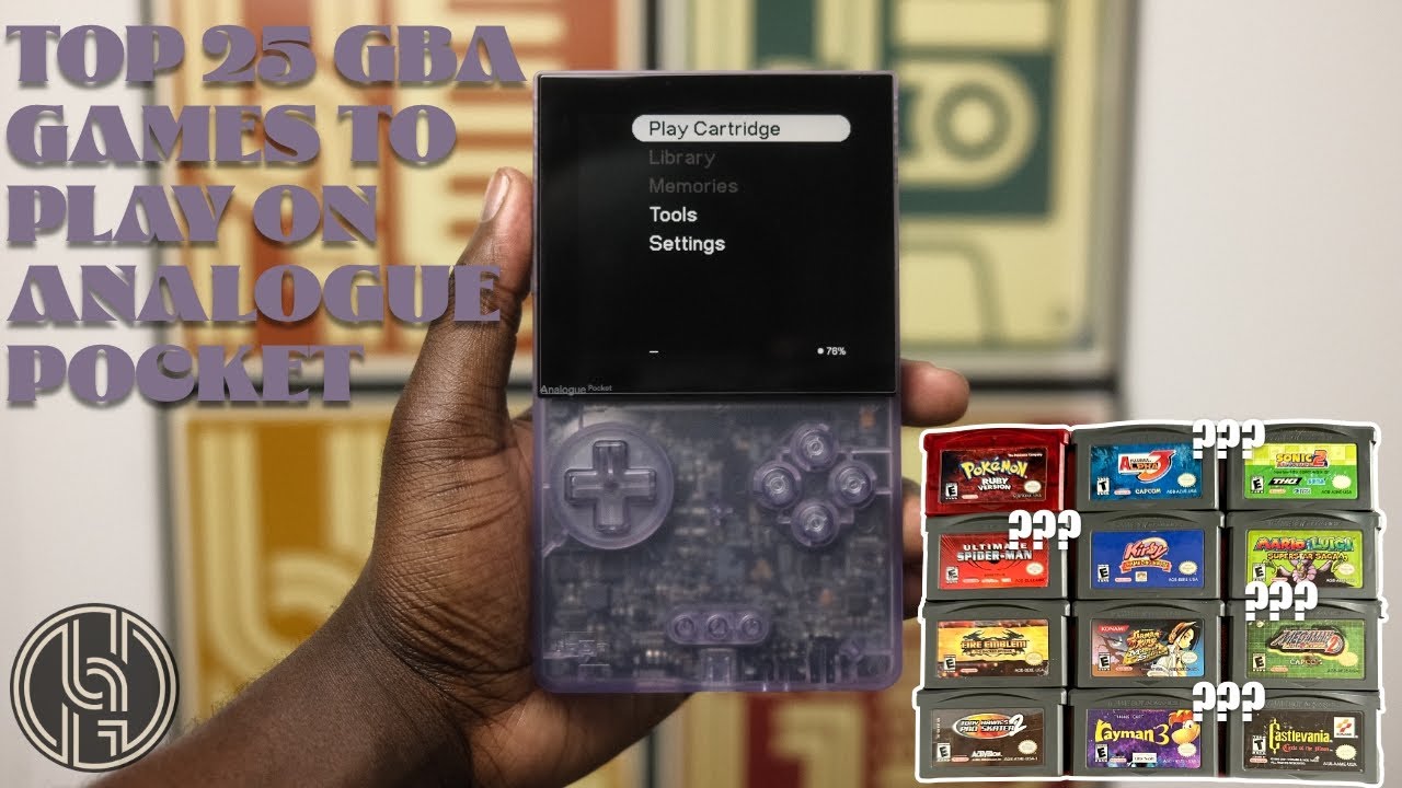 Exploring the Top 25 GBA Games on the Analogue Pocket | UG+ Vol 2 - YouTube