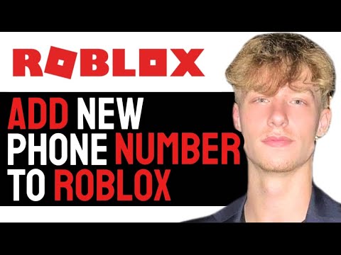 How To Add *NEW* Phone Number To ROBLOX Account! | 2024 TUTORIAL - YouTube