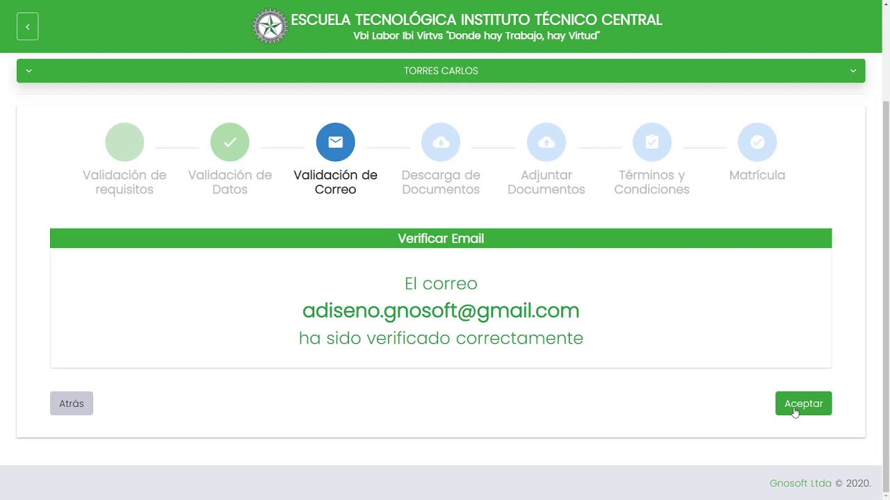 Instructivo Matrícula en Línea - YouTube