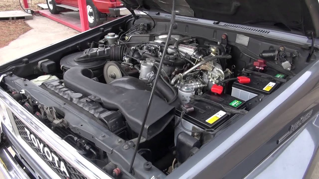 1989 Toyota Land Cruiser BJ74 - 13BT Engine - YouTube