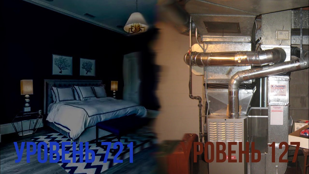 Закулисье - уровень 721 и 127 | Backrooms - level 721 and 127 - YouTube