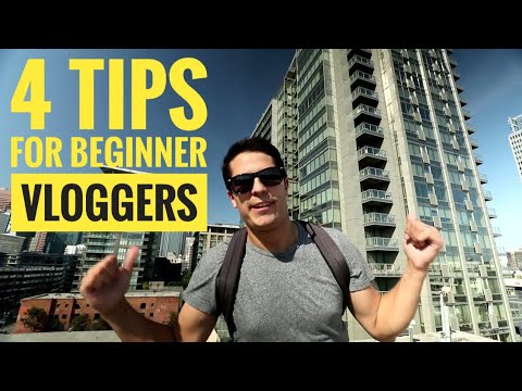 Four Vlogging Tips for Beginners - YouTube