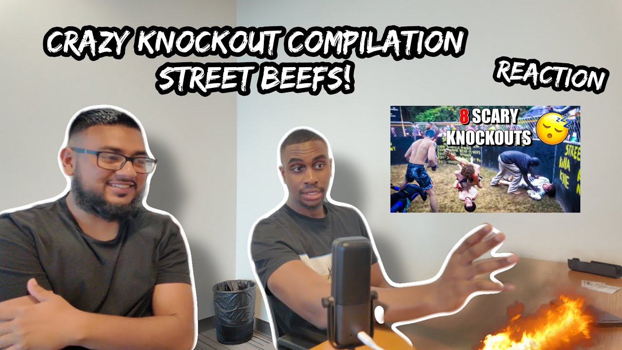 CRAZY Knockout Compilation Street Beefs (Reaction) - YouTube
