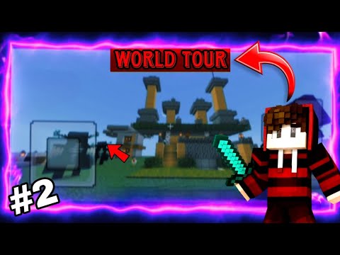 MINECRAFT CREATIVE WORLD TOUR 😱 (MINECRAFT) - YouTube