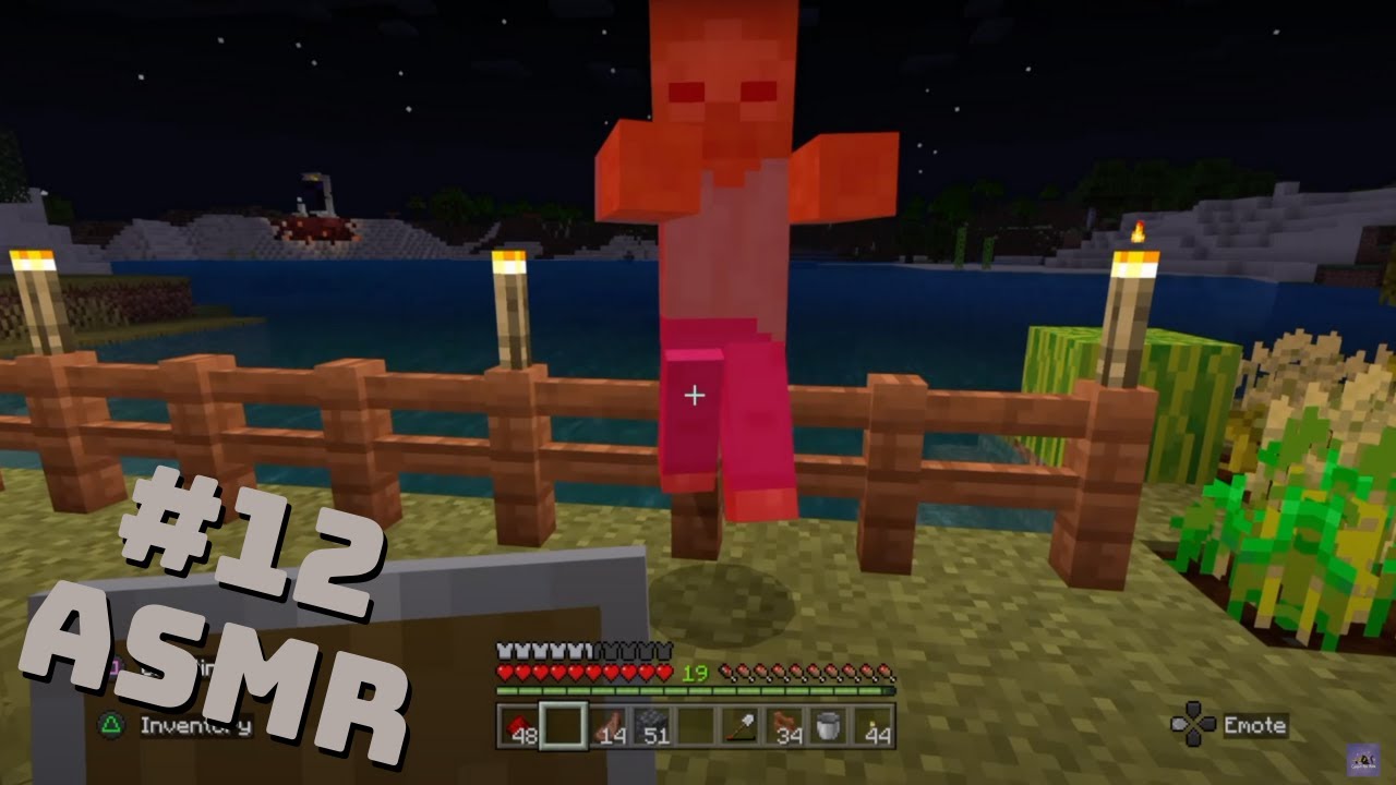 ASMR Minecraft Survival Let's Play #12: Classic Music, Whispering ...