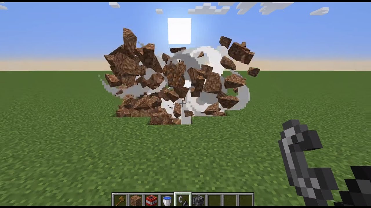 Very realistic explosions for minecraft!!! #Shorts - YouTube
