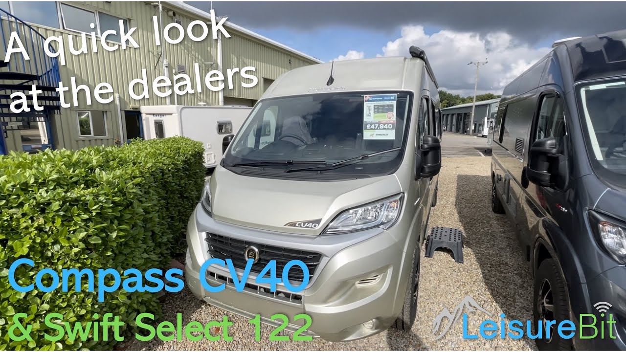 A quick look at the dealers - Compass CV40 and Swift Select 122 and ...