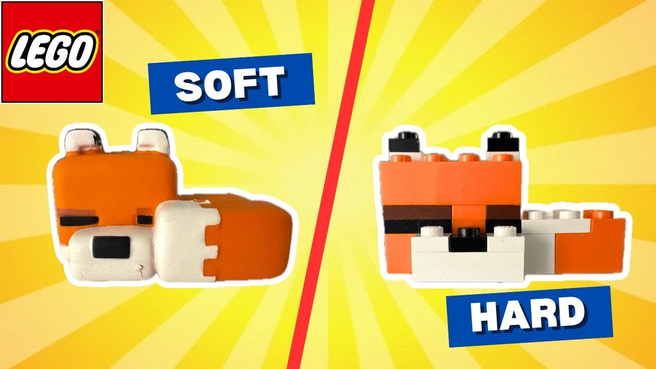 I Built Minecraft Squishy Fox Out of LEGO Bricks | DIY Fidget Toy ...