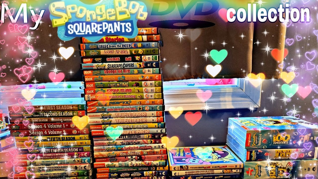My Spongebob Squarepants DVD Collection - YouTube