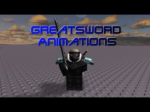 Roblox | Greatsword Animations - YouTube