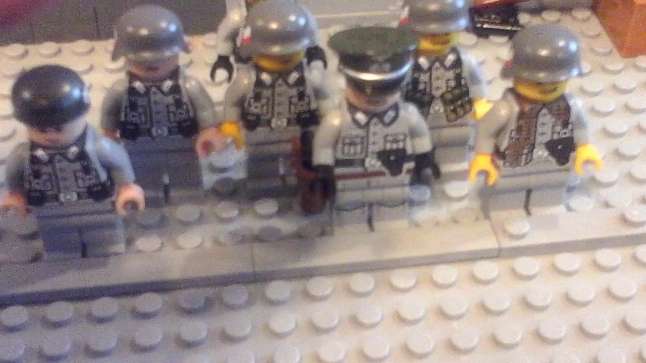 Lego WW2 german soldiers with the sticker pack (How to make your lego ...