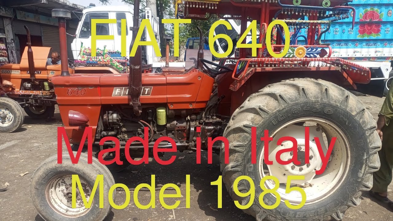 Fiat 640 Tractor. Italy Model. (0316-5343519) - YouTube