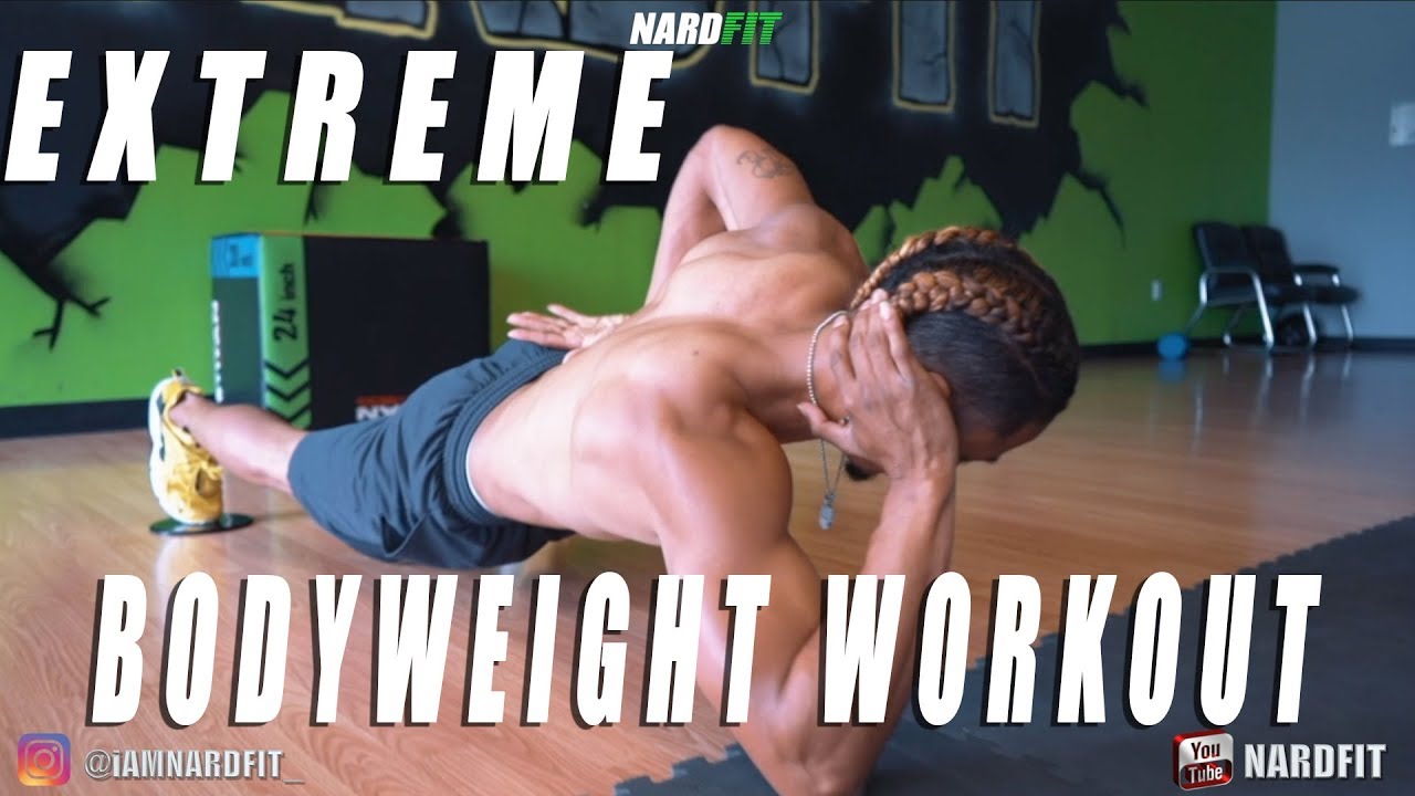 Extreme bodyweight/calisthenics WORKOUT | NardFIT - YouTube