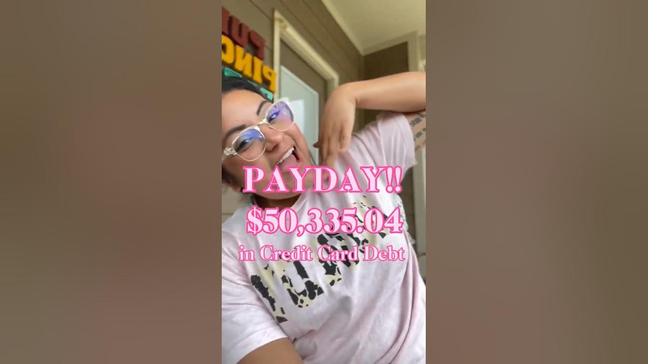 PAYYYDAYYYY. Mo money, mo problems 🥲😭| Paying off $52k of credit card debt - YouTube