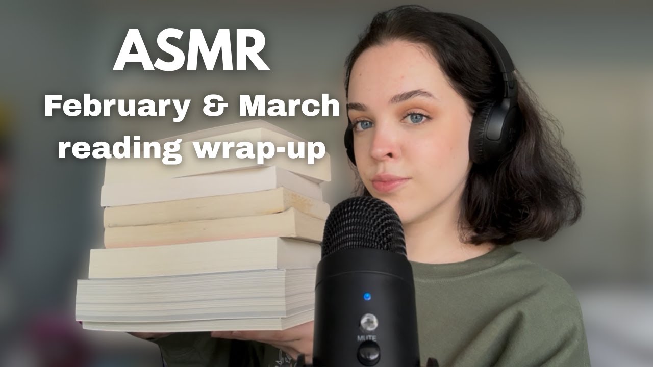 ASMR the books I read in February & March - YouTube