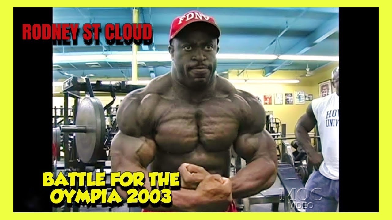 RODNEY ST CLOUD - CHEST AND POSING - BATTLE FOR THE OLYMPIA 2003 - YouTube
