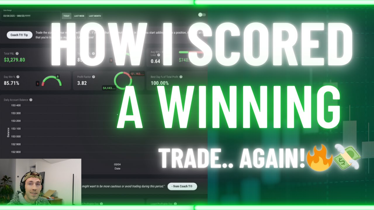Tips for a Beginner Trader: How I Scored Another Winning Trade 🔥💸 - YouTube