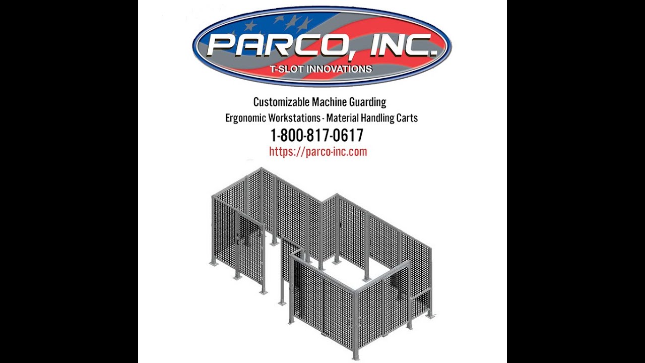 Industrial Machine Guarding & Perimeter Guarding - YouTube