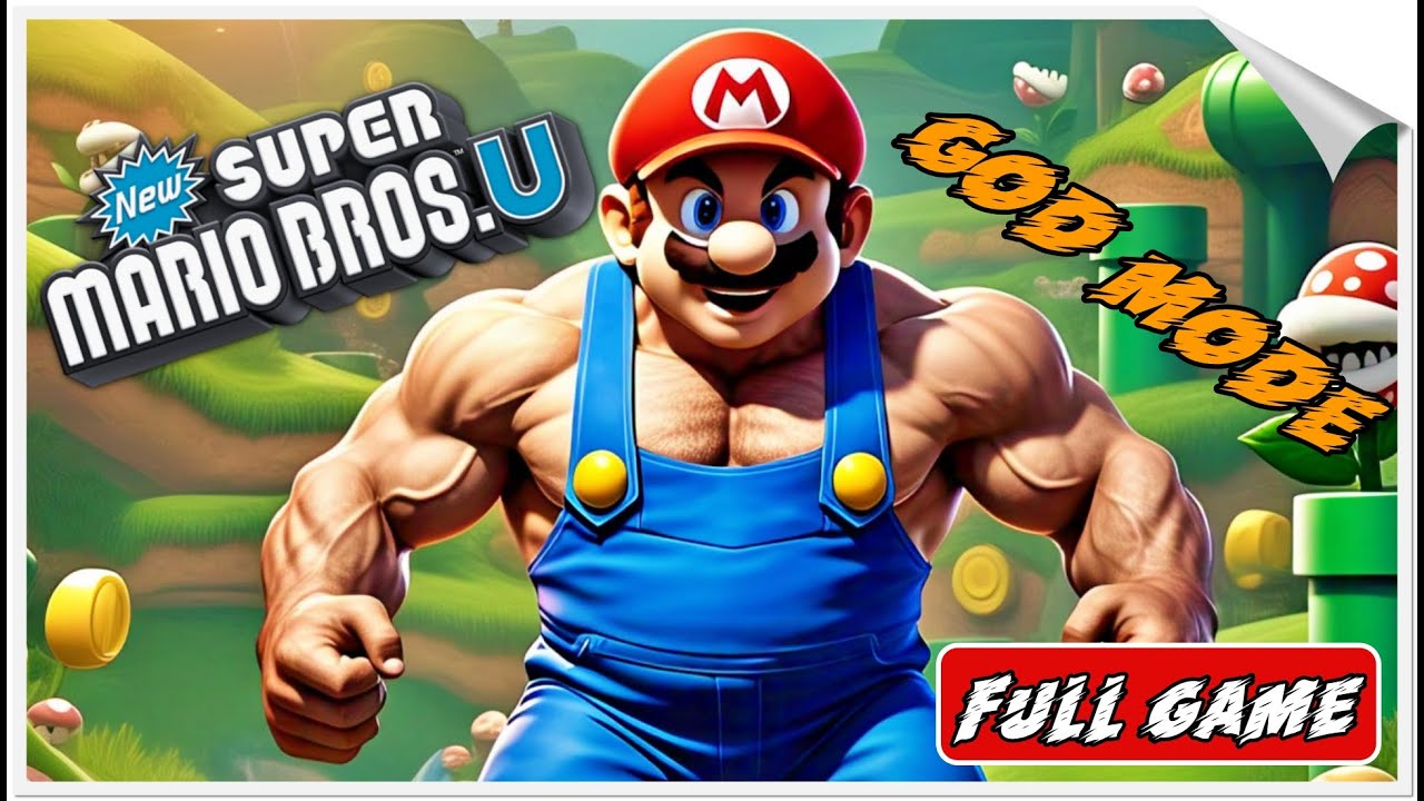 Super Mario Bros U Deluxe Gameplay FULL GAME | Mod INFINITI MARIO - YouTube