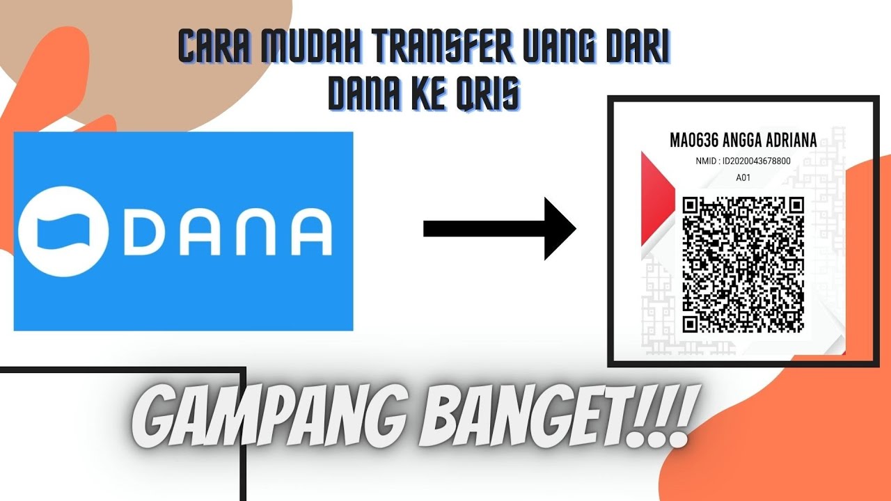 Cara transfer Saldo DANA ke QRIS dengan mudah || 2021 - YouTube