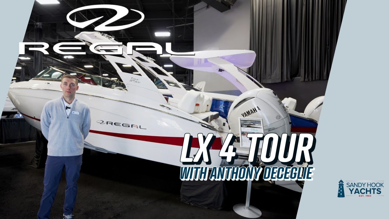 Discover the Regal LX4 | Boat Tour with Anthony Deceglie - YouTube