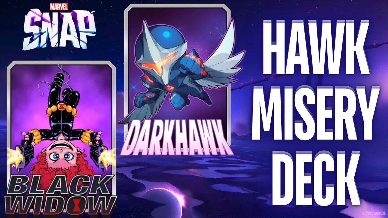 Powerful Darkhawk Misery Deck in Marvel Snap - YouTube