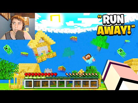 I Trolled With A Tsunami Mod! - Minecraft