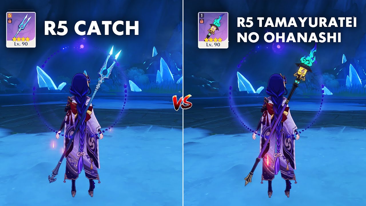 R5 Tamayuratei no Ohanashi VS R5 CATCH !! - WHICH IS BEST WEAPON ...