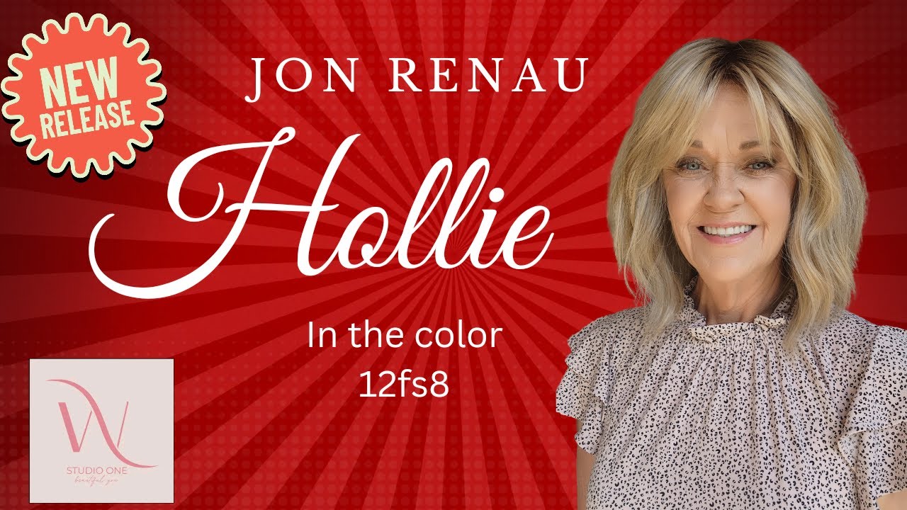 Jon Renau | HOLLIE Wig Review | 12FS8 | NEW 2024 Style - YouTube