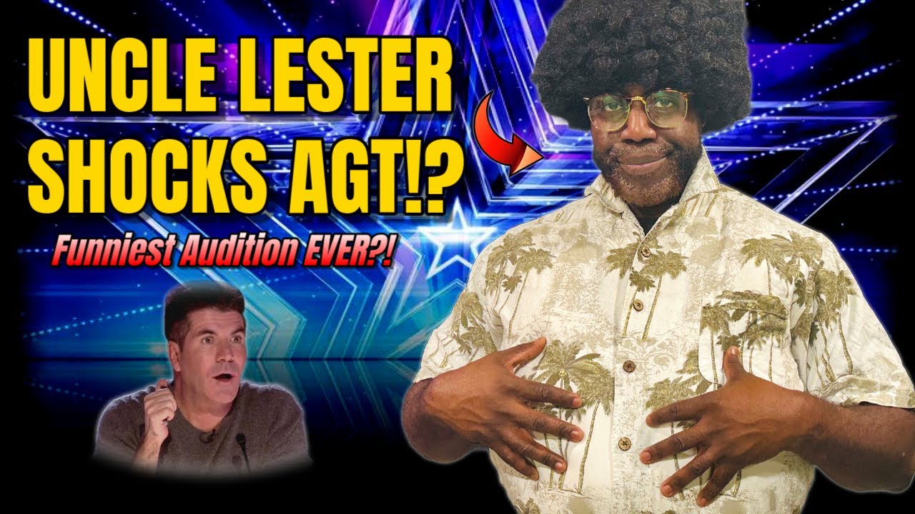 Uncle Lester’s America’s Got Talent Audition Went LEFT! 😂 - YouTube